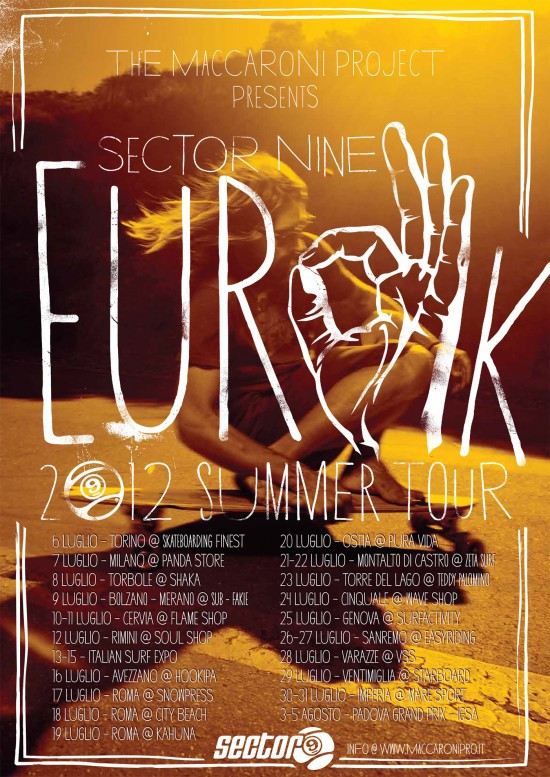 Sector9 EURoK SUMMER TOUR 2012 - Fakie Shop Merano and Silandro ...
